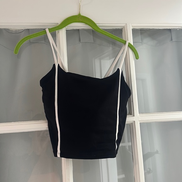 Oysho | Tops | Oysho Shelf Bra Stripe Tank | Poshmark